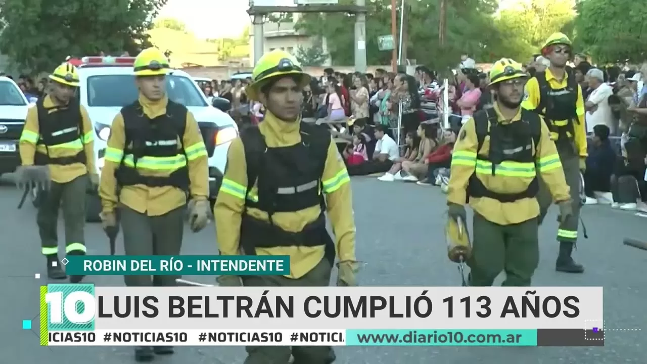 Luis Beltrán cumplió 113 años - Canal 10 (Radio y Televisión de Río Negro)